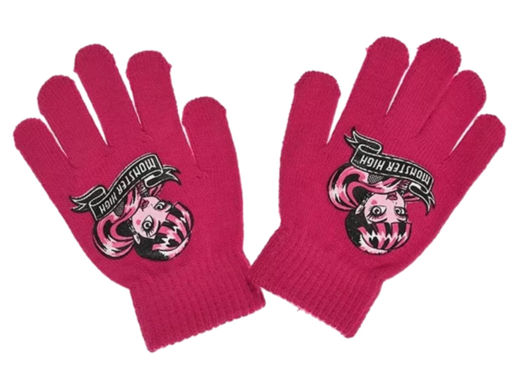 Monster High Draculaura gyerek kesztyű - Pink - LORD Market